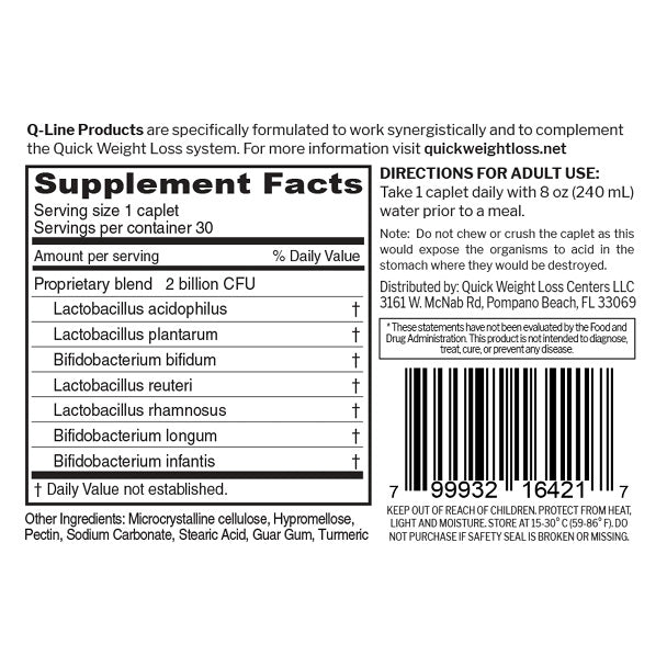Q-Pro Probiotic Supplement | Quick Weight Loss Centers